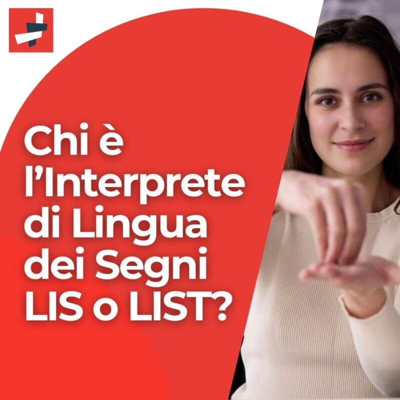 Chi è l’Interprete di Lingua dei Segni LIS – Formazione24H